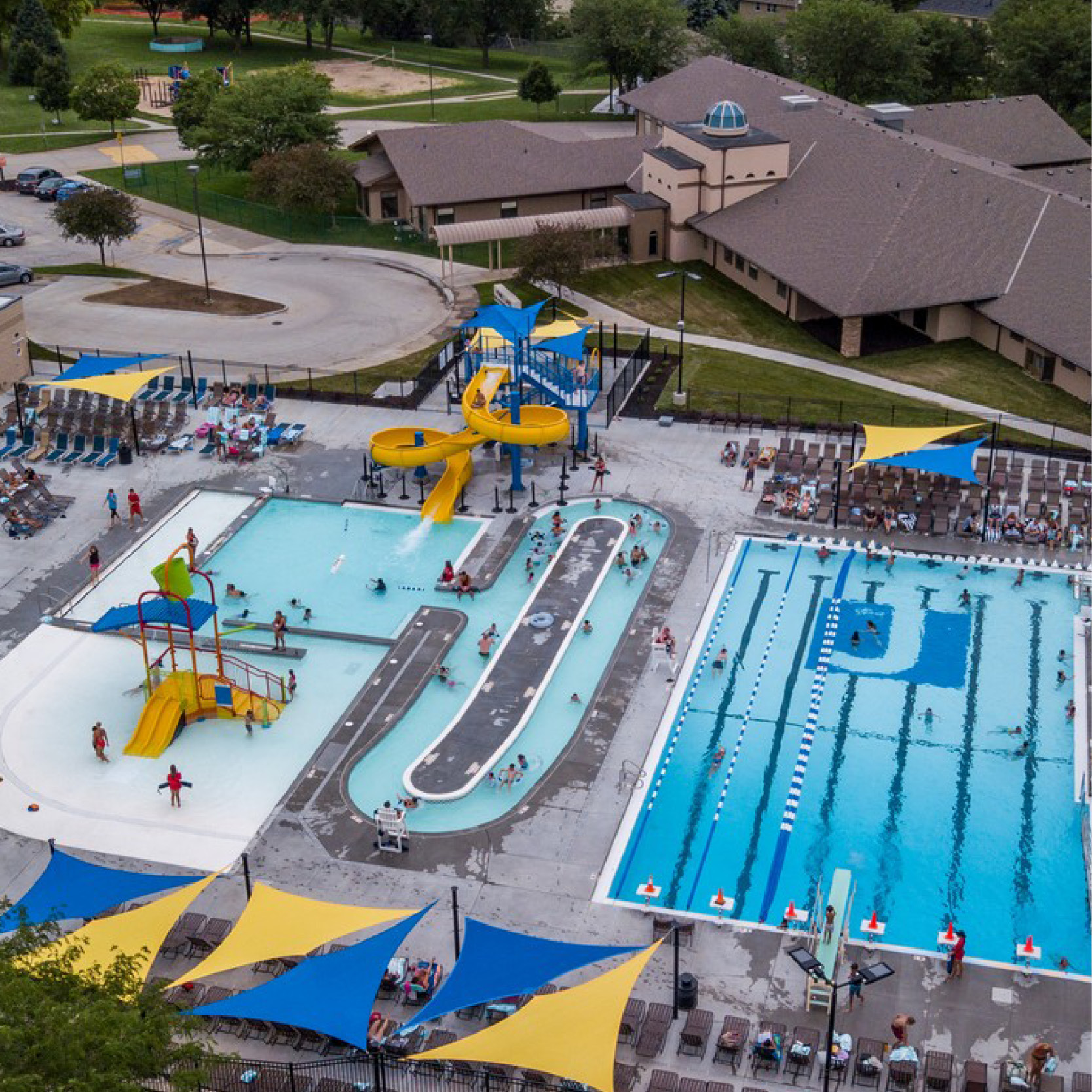 Goldstein Family Aquatic Center - The Jewish Community Center of Omaha